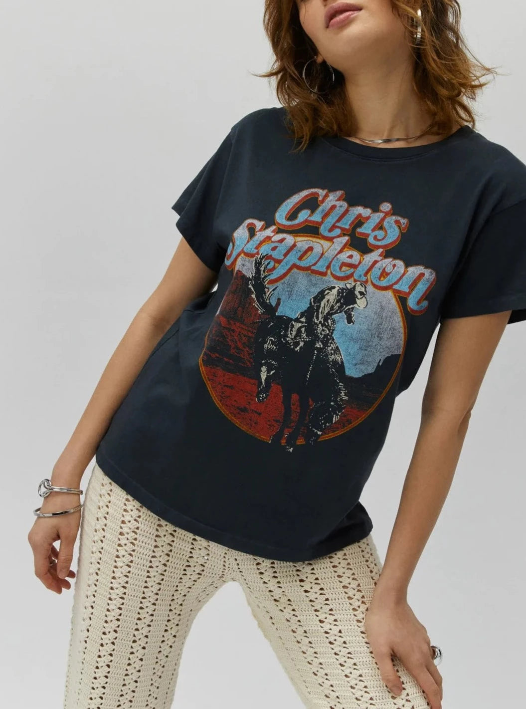 Daydreamer Chris Stapleton Horse And Canyons Tour Tee – Timber Boutique